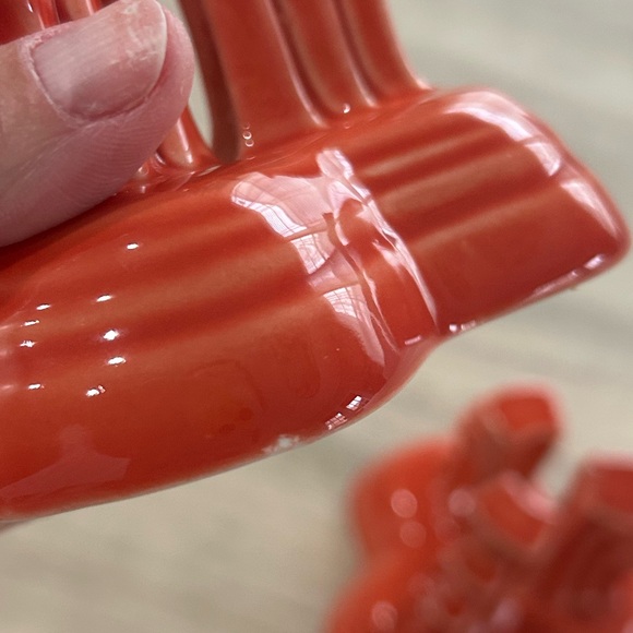 Fiestaware | Accents | Rare Htf Set Of 2 Fiestaware Pyramid Candle ...